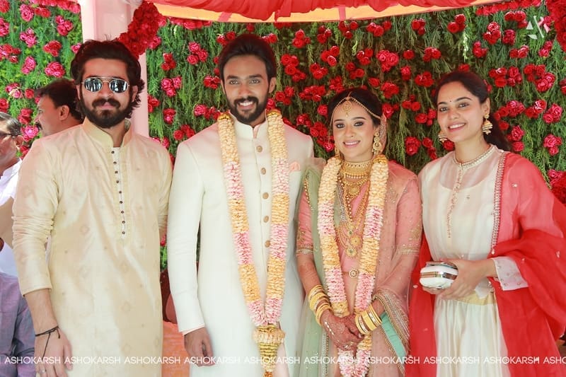 Actor Arav and Actress Raahei Wedding Photos | Tamilstar