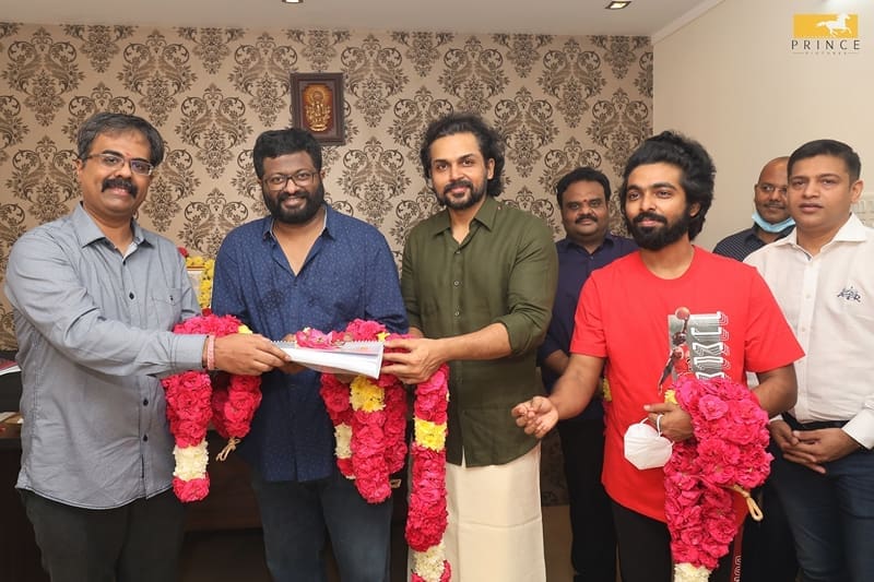 Karthi - PS Mithran New Movie Launch - Tamilstar