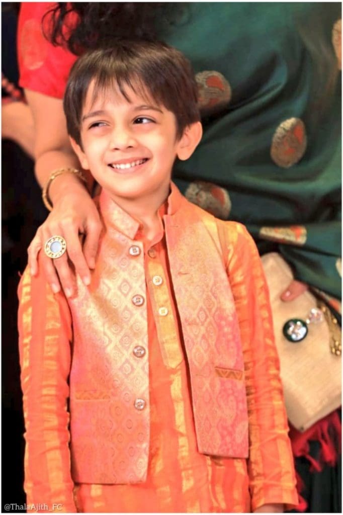 அஜித்தின் மகன் ஆத்விக்கா இது, இவ்வளவு பெரியவராக வளர்ந்துவிட்டாரே ...