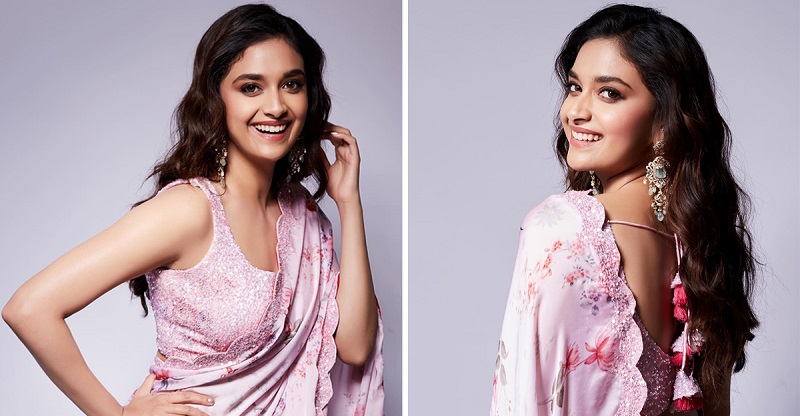 கருப்பு நிற உடையில் நடிகை கீர்த்தி சுரேஷ் புகைப்படம் வைரஸ் | Tamilstar