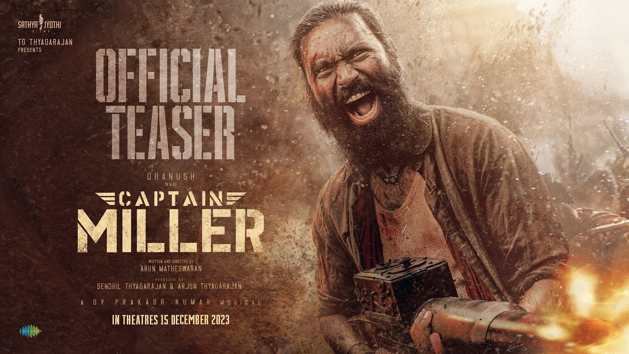 Captain Miller Official Teaser | Tamilstar