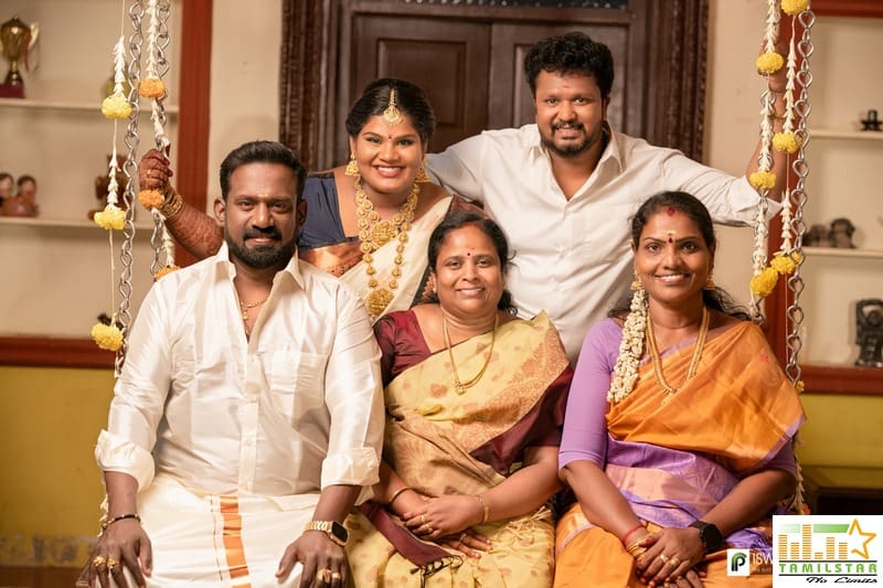 Robo Shankar Daughter Indraja Shankar Engagement Photos | Tamilstar