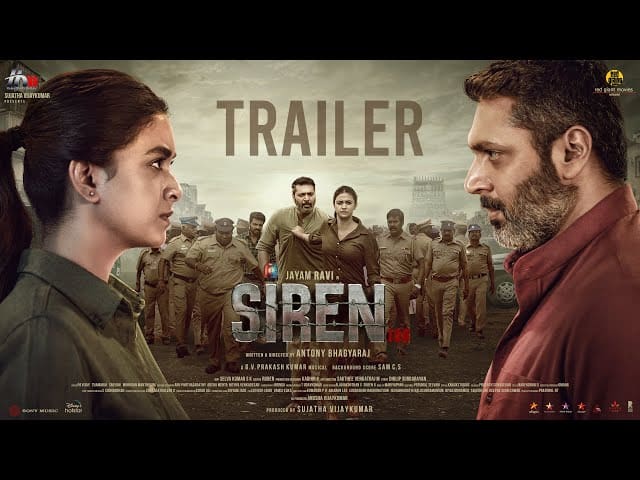 Siren Official Trailer | Tamilstar