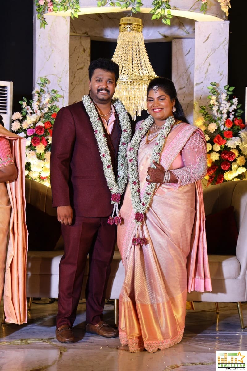 Actor Robo Shankar Daughter Indraja Wedding Reception - Tamilstar
