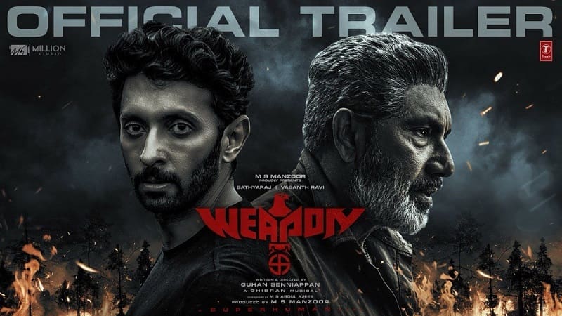 WEAPON Official Movie Trailer | Tamilstar