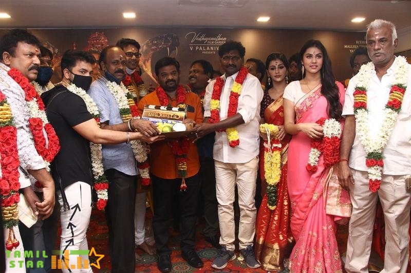 Pambattam Movie Pooja Stills - Tamilstar